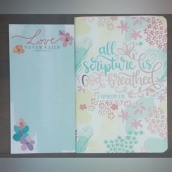 Office | Set Of2 Religious Notepads | Poshmark